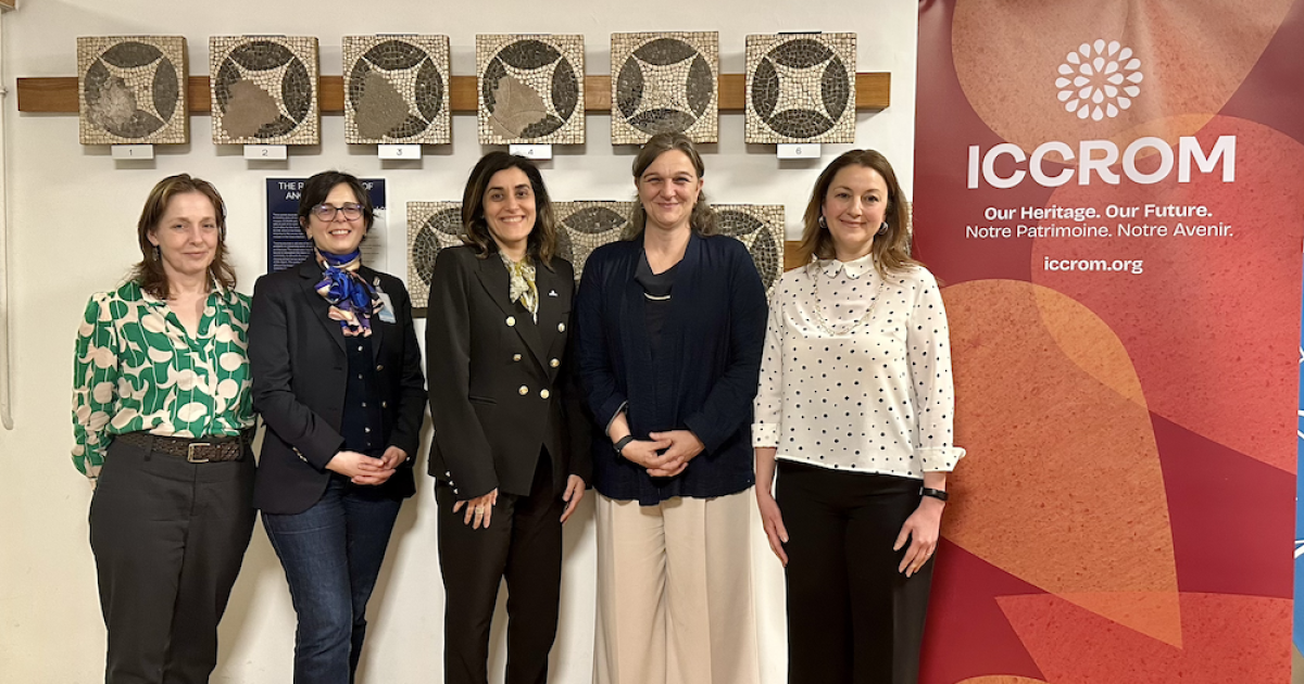 Visit from CNR | ICCROM